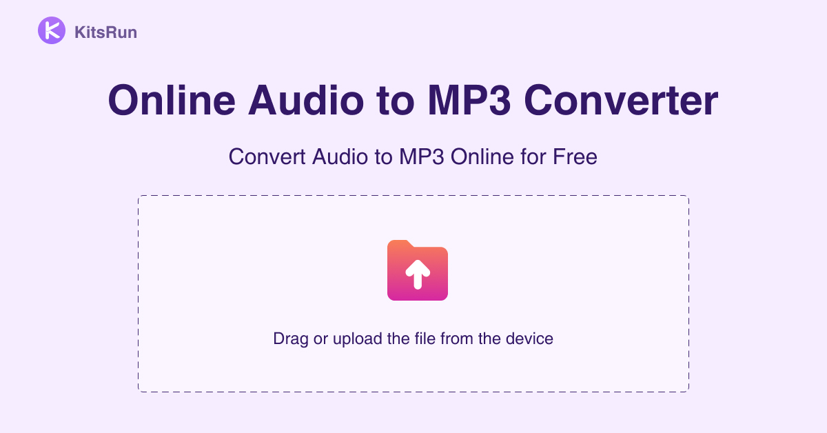 Online Audio to MP3 Converter - Free, Fast, Top-Quality