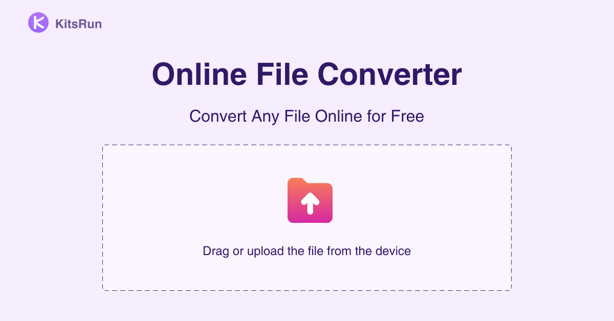 Free Online File Converter | Convert Video, Audio, Image