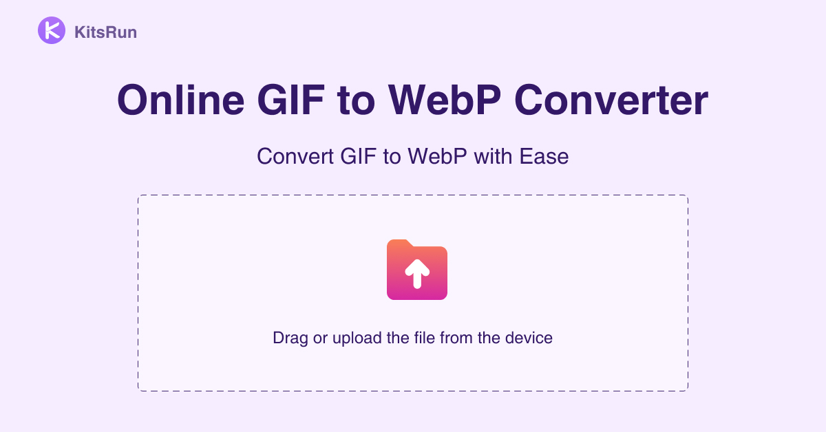 Online GIF to WebP Converter - Convert GIF to WebP Free Easily
